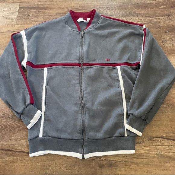 Dior | Jackets & Coats | Vintage Christian Dior Track Jacket L | Poshmark